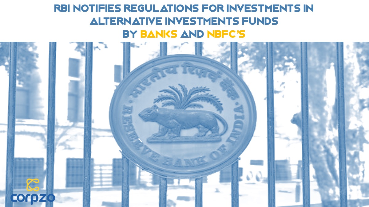 RBI AIF Investment Rules | Stay Lender Compliant with Corpzo Experts